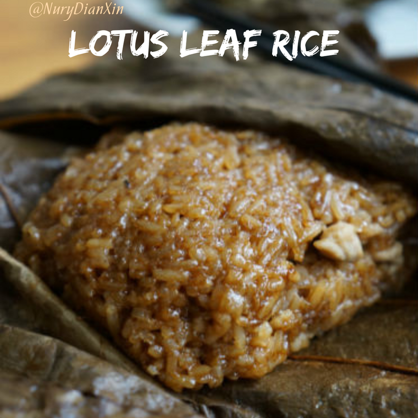 Lotus Leaf Rice (1pc) - 120g – Nury Dian Xin Delight Pte Ltd